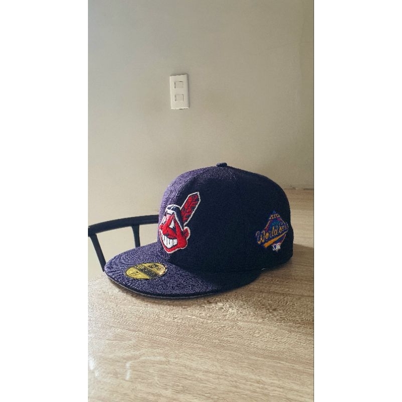 Jual TOPI NEW ERA x MLB CLEVELAND INDIANS WORLD SERIES | Shopee Indonesia