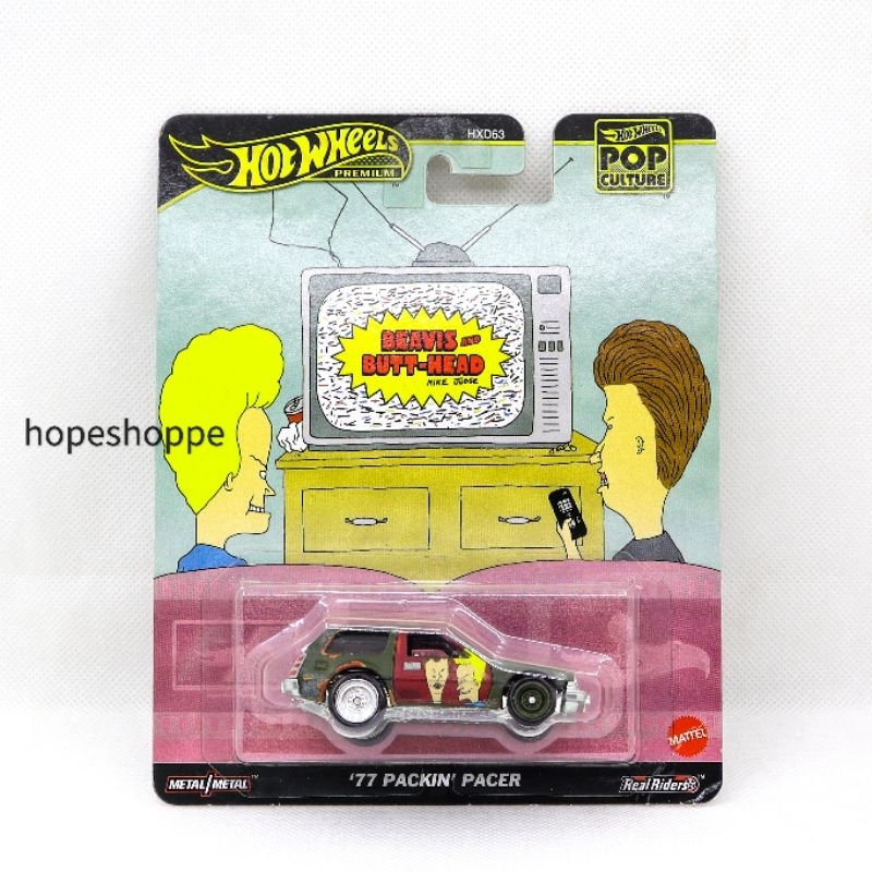 Jual Hot Wheels Premium 77 Packin Pacer Pop Culture Beavis and Butt ...