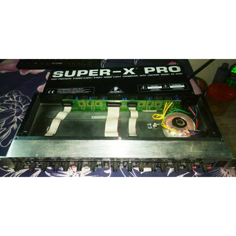 Jual CROSSOVER BEHRINGER CX 3400 LOGO LAMA ORIGINAL BEKAS/SECOND PCB ...