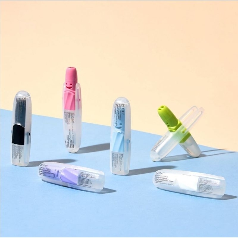 Jual [READY STOCK] Inhaler Thailand Pastel Translucent Inhaler, Black ...