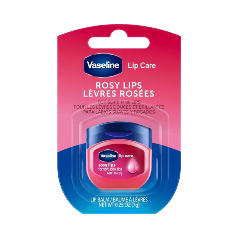 Jual Vaseline lip care rosy lips original 7gram lipbalm | Shopee Indonesia