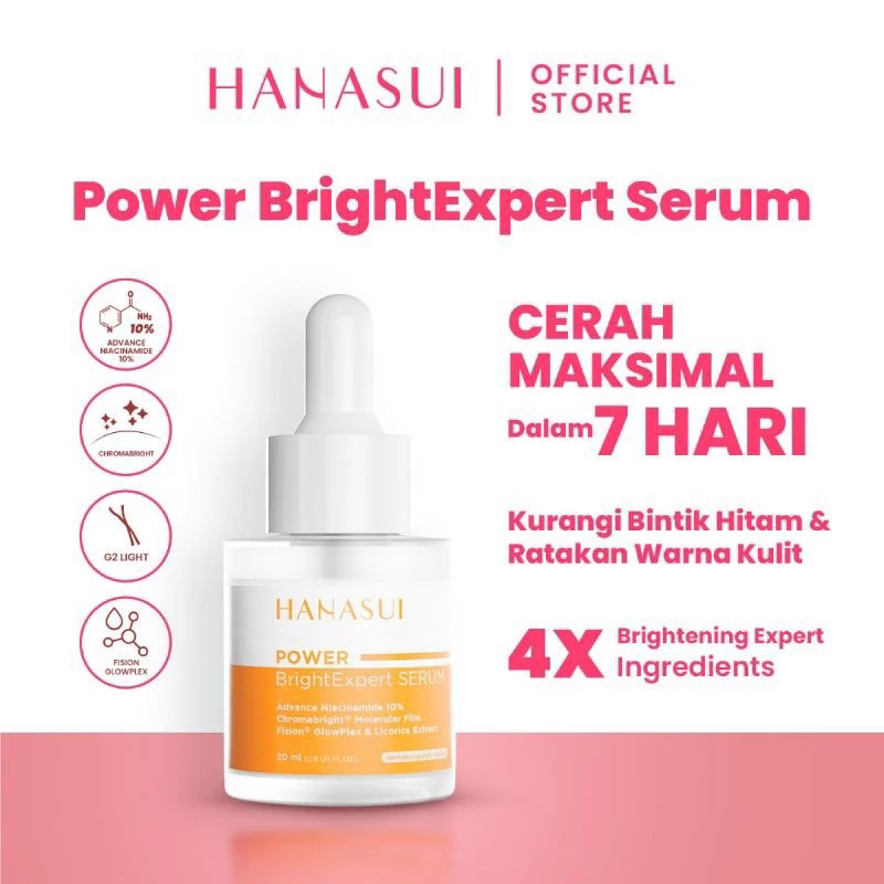 Jual READY! ADA LOGO HANASUI DI BAWAH BOTOL REAL NIACINAMIDE 10% ...