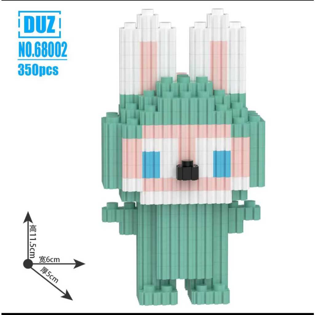 Jual Mainan Lego Labubu Bricks Block 3D Building NEW | Shopee Indonesia