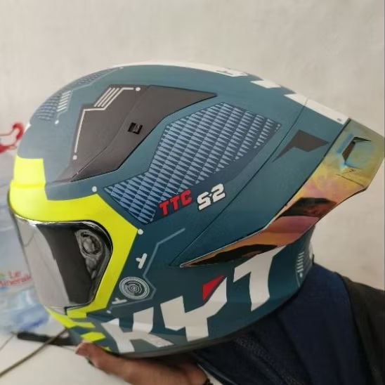 Jual Helm KYT TT Course FUSELAGE Paket Ganteng | Shopee Indonesia