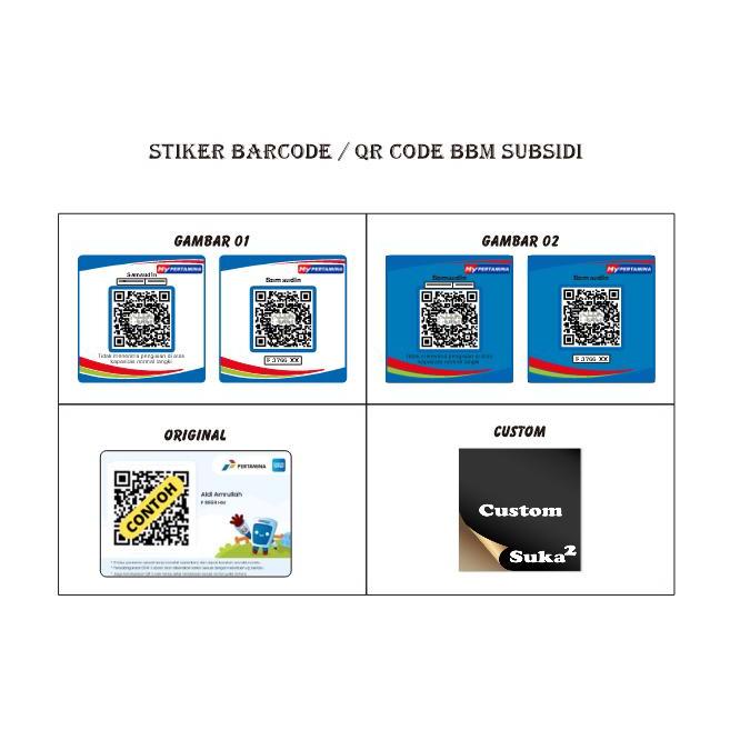 Jual cetak Stiker Mobil , Stiker Tangki Mobil, Barcode Mobil Subsidi ...
