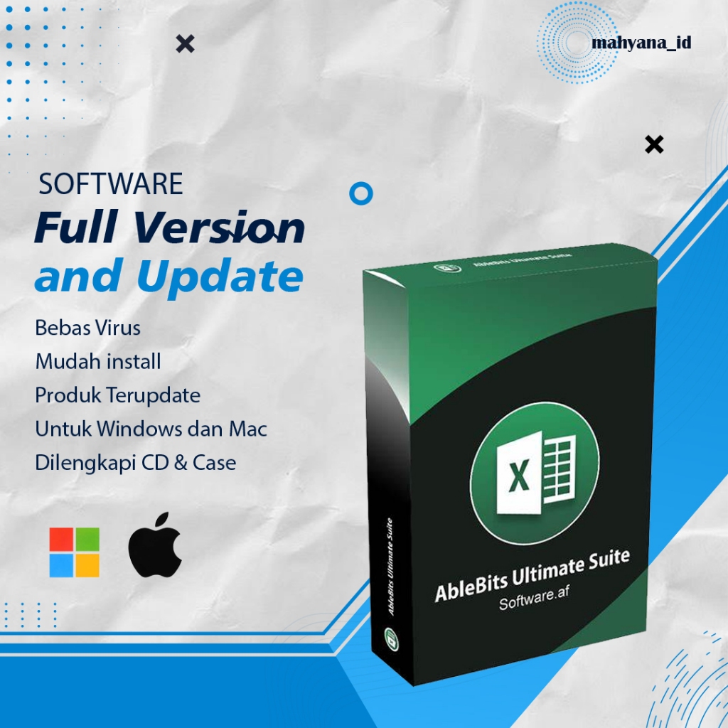 Jual Ablebits Ultimate Suite For Excel Business Paket 60 Alat Profesional Untuk Microsoft