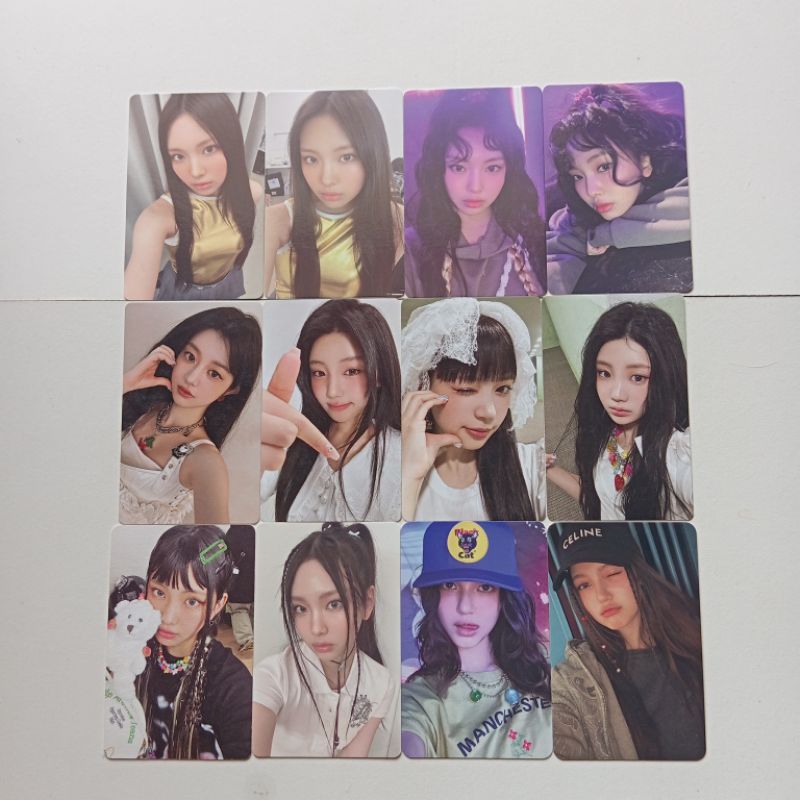 Jual [OFFICIAL] Photocard PC ILLIT NEWJEANS HYEIN DANIELLE Super Real Me Weverse Get up bag ...