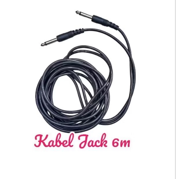 Jual Kabel / Kabel Jack Untuk Gitar Ukuran 6 Meter | Shopee Indonesia