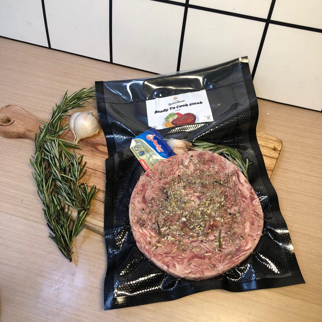 Jual Steak Ready to Cook Australian Premium Meltique 200 gram (sirloin ...