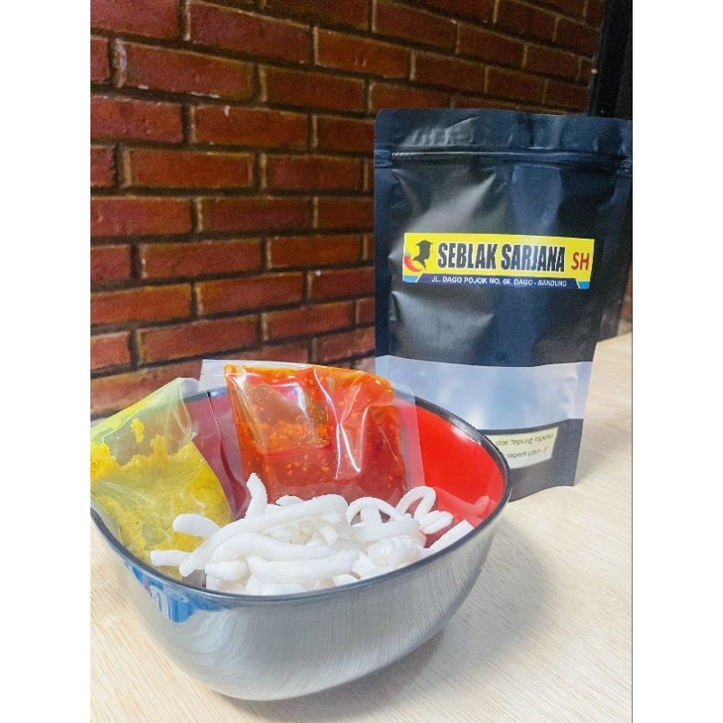 Jual Seblak Sarjana SH, Seblak Instan Babangi rasa pedas gurih dengan ...