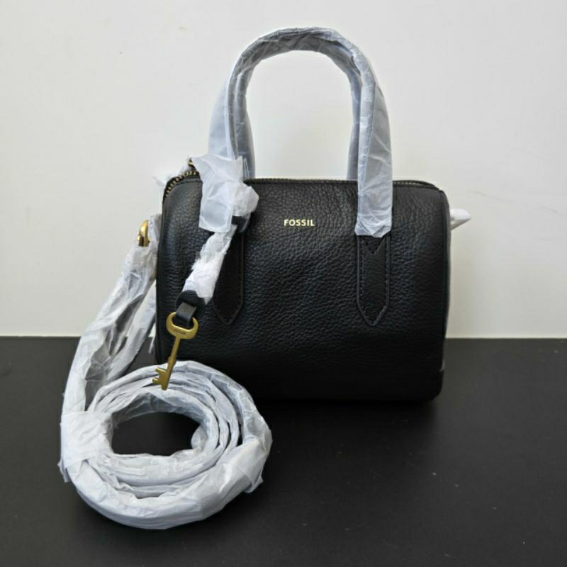 Jual Fossil sydney mini satchel black | Shopee Indonesia