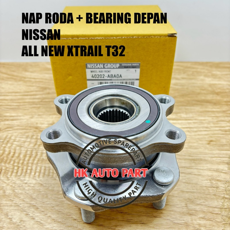 Jual NAP RODA DEPAN NISSAN ALL NEW XTRAIL T32 DUDUKAN LAHER BEARING ...