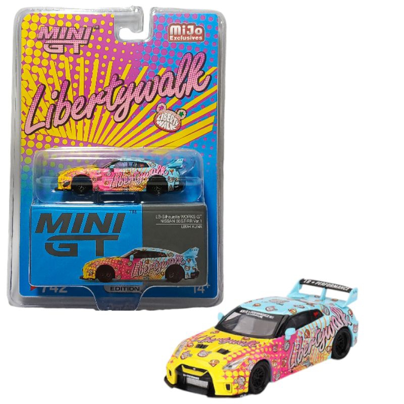 Jual MINI GT LB-Silhouette Works GT Nissan R35 GTRR Ver.1 LBWK KUMA ...