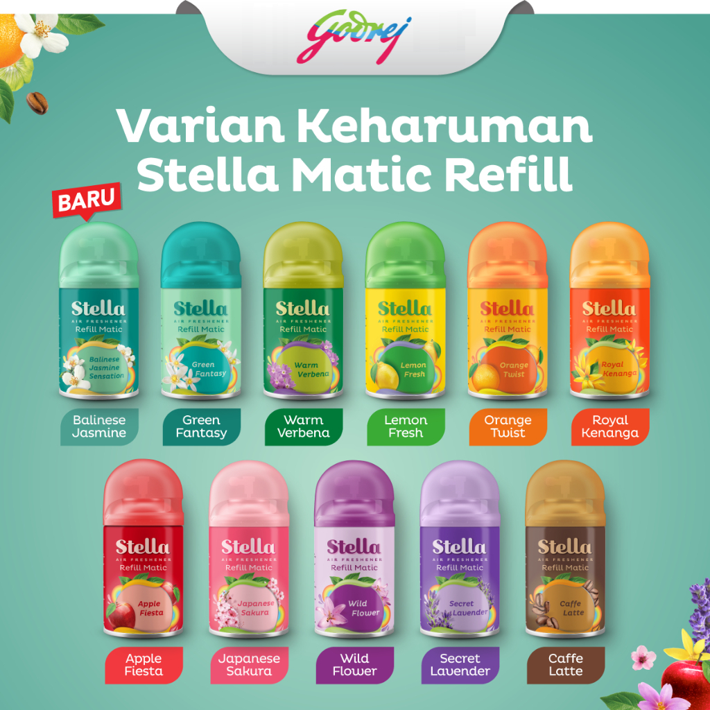 Jual STELLA Air Freshener Automatic 160ml - Pengharum Ruangan Otomatis ...