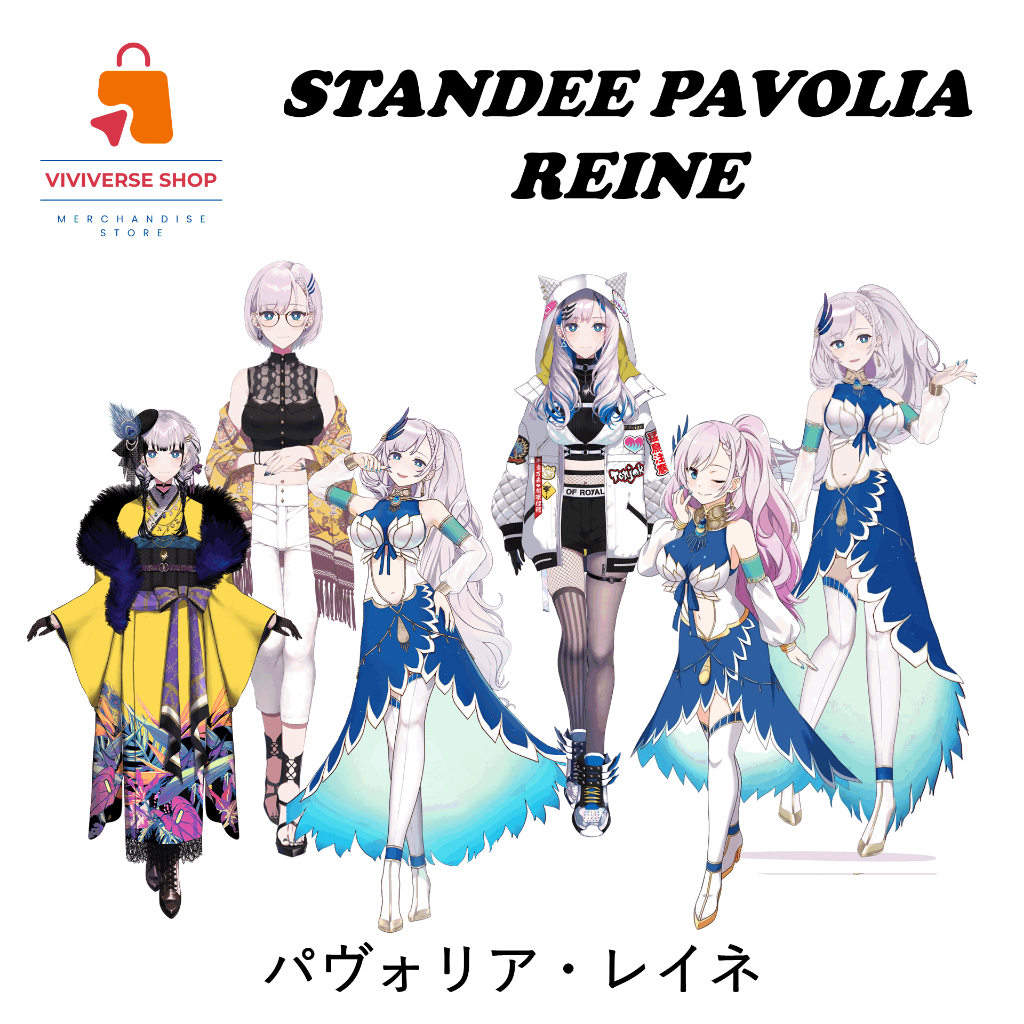 Jual Standee Figure Akrilik Pavolia Reine Hololive Indonesia Standing ...