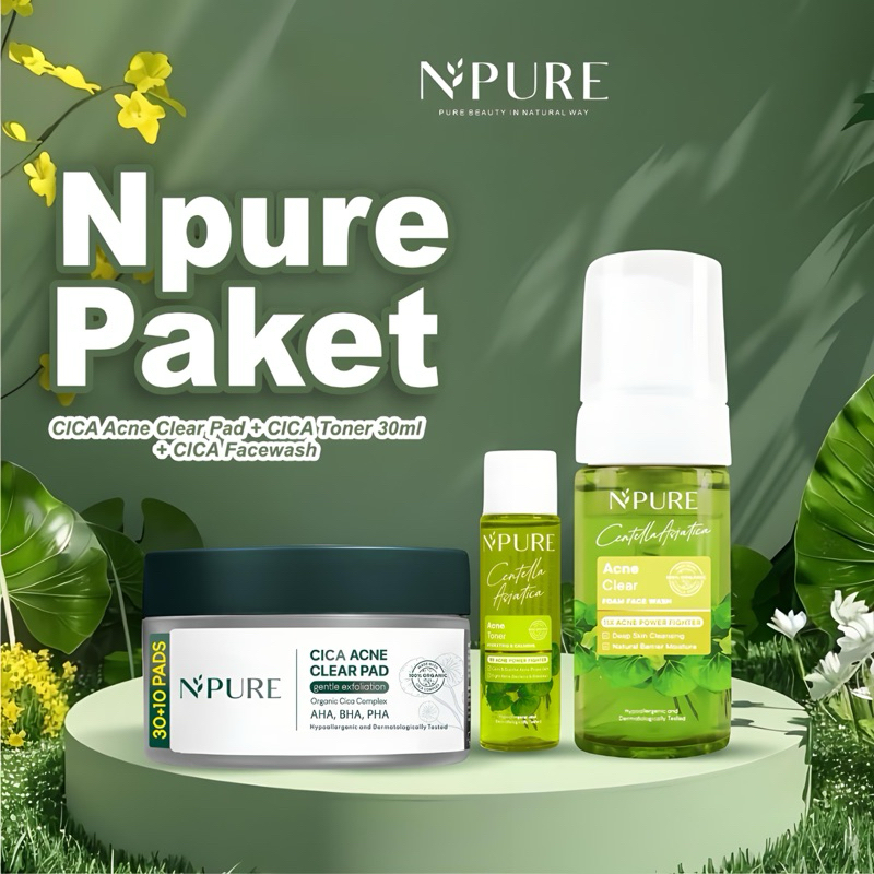 Jual Npure Acne-gentle exfoliating Bundling | Shopee Indonesia