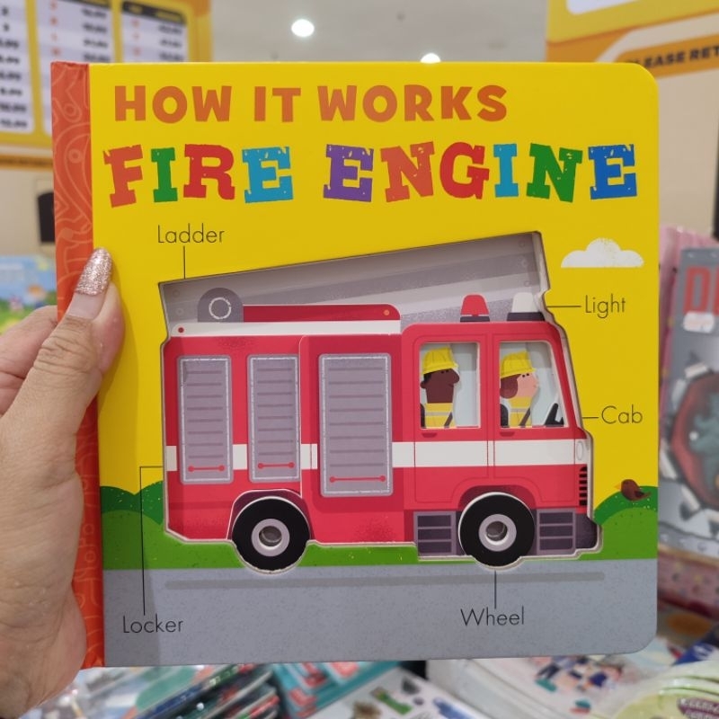 Jual BIG BAD WOLF BOOKS HOW IT WORKS : FIRE ENGINE - BUKU BOARD BOOK ...