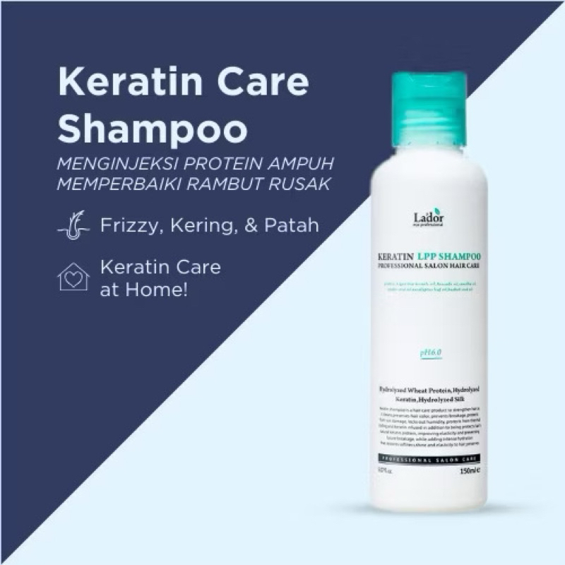 Jual Lador Keratin LPP Shampoo 150 ml | Shopee Indonesia