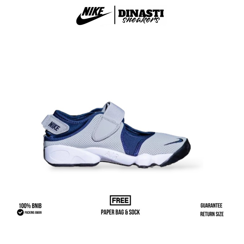 Jual Sepatu Wanita Nk Air Rift Grey Navy White ( Original 100% ...