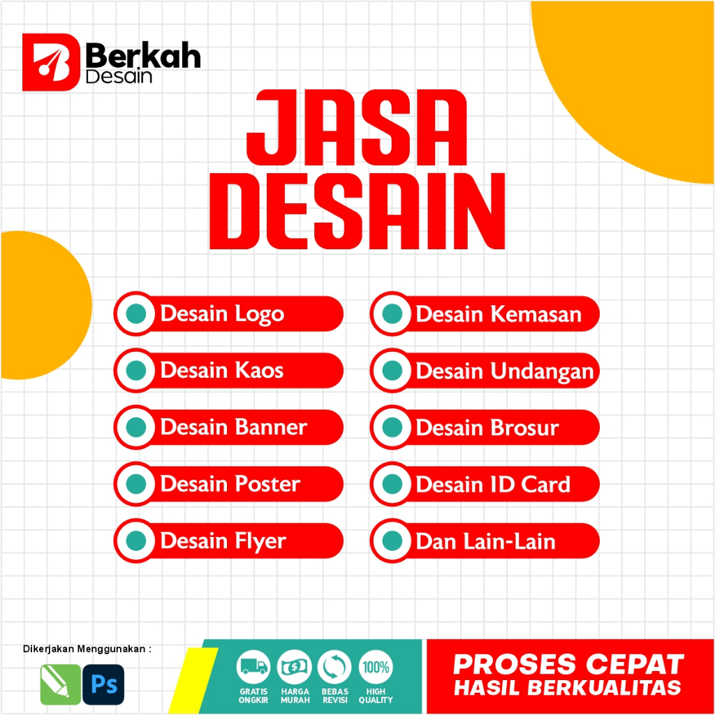 Jual Desain Logo, Desain Banner, Desain Kaos, Desain Digital | Shopee ...