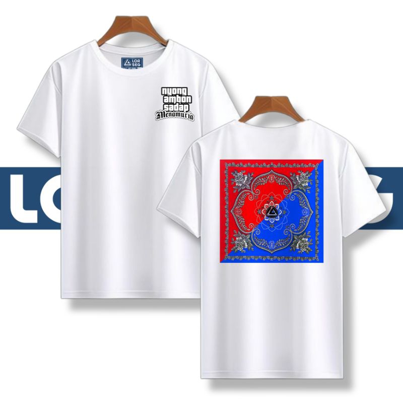 Jual Kaos Lenso Adat Maluku | Nyong Nona Ambon Manise | Shopee Indonesia