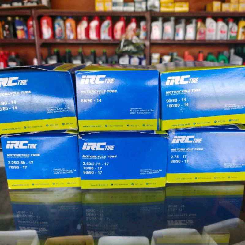 Jual BAN DALAM MOTOR IRC SEMUA UKURAN || BAN DALAM IRC TIRE READY SEMUA ...