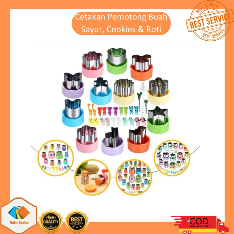 Jual B004 Pemotong Sayuran / Cetakan Sayuran Buah / Cetakan Serbaguna ...