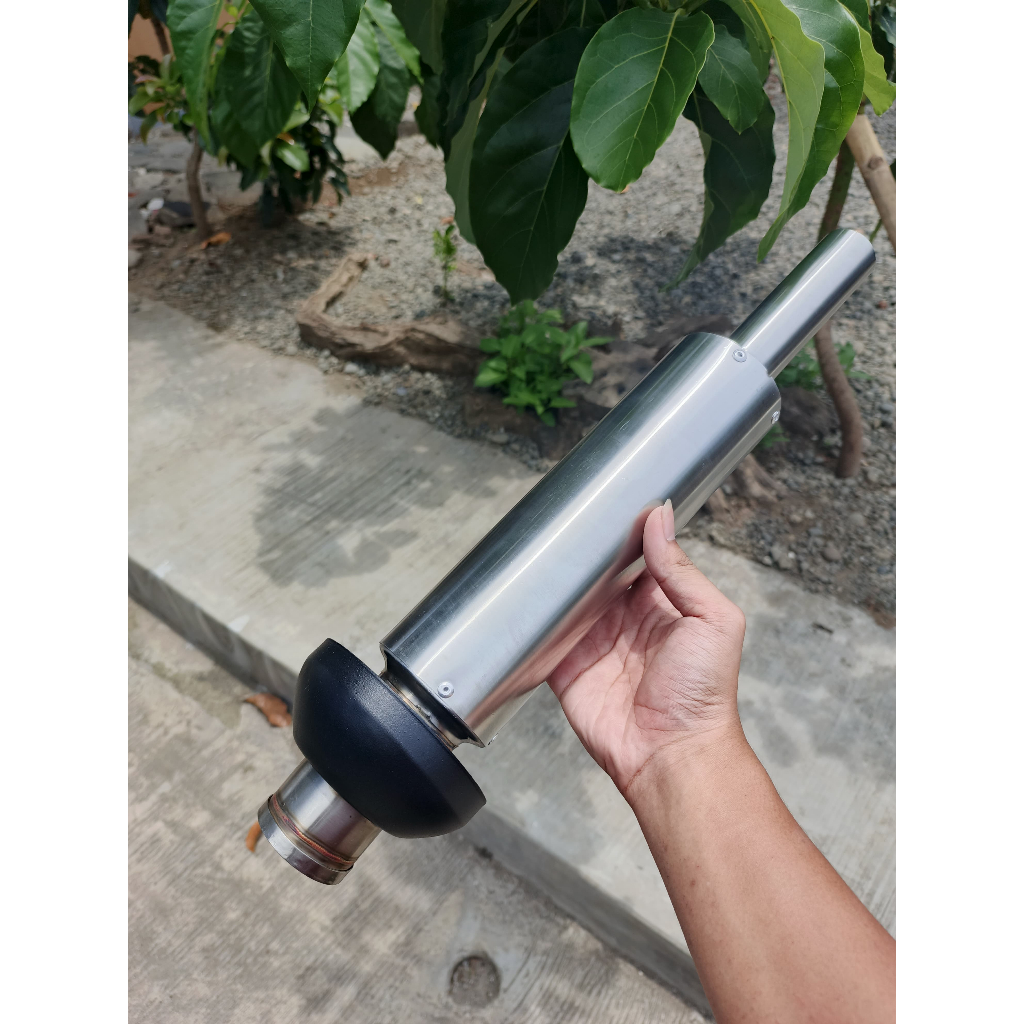 Jual TERMURAH!!! BAHAN KNALPOT KONDOMAN + DOP CORONG SIJIRO UK 4,5 INCH ...