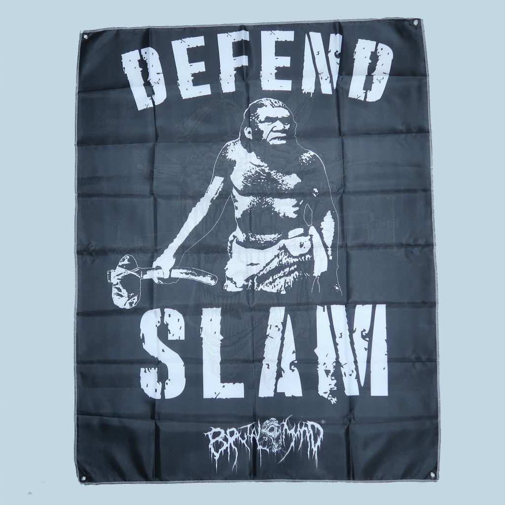 Jual FLAG - BRUTAL MIND - Defend Slam ( Official Merchandise ) | Shopee ...