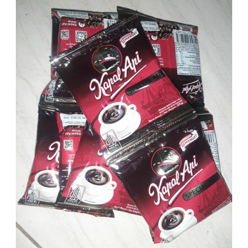 Jual kopi kapal api mix plus gula renteng isi 10 sachet | Shopee Indonesia