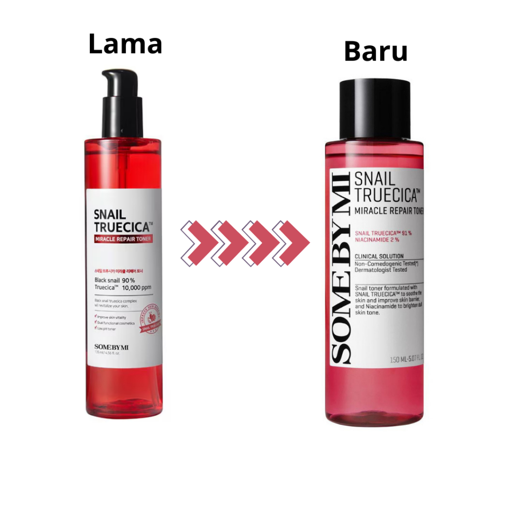 Jual SOME BY MI Snail Truecica Miracle Repair Toner 135ml | Shopee ...
