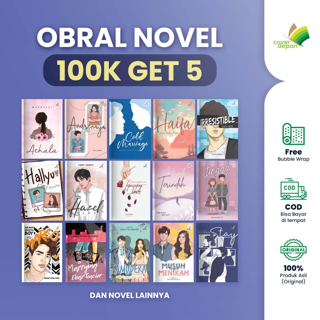 Jual PAKET ISI 5 NOVEL REMAJA | Shopee Indonesia