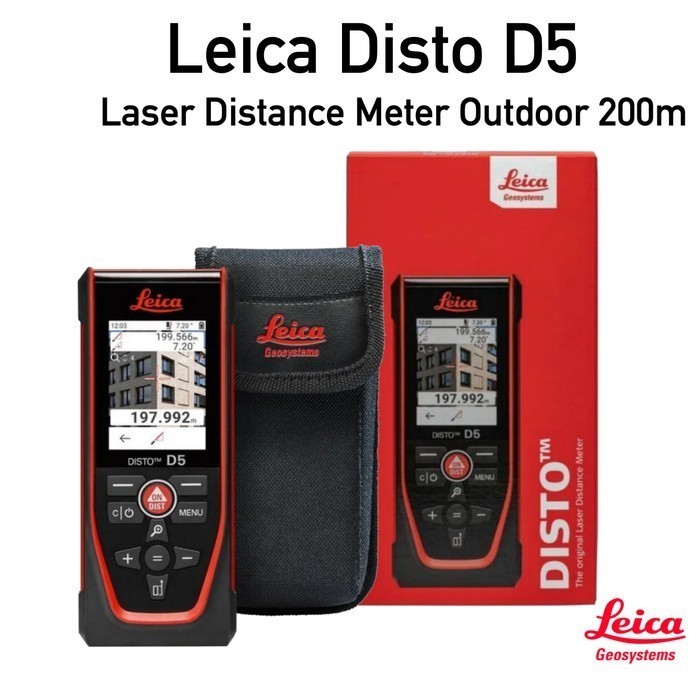 Jual Leica Disto D5 Laser Distance Meter Outdoor 200m D510 X3 X4 | Shopee Indonesia