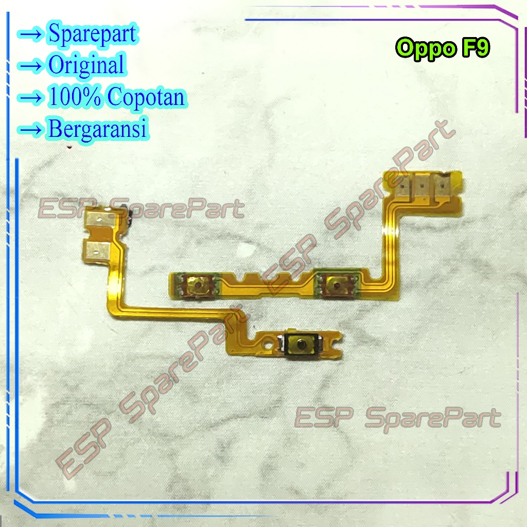 Jual Flexible Power Oppo F9 Fleksibel Tombol On Off / Volume Copoyan | Shopee Indonesia