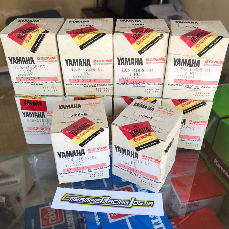 Jual Piston RXS Seher RX Spesial Original Yamaha kode 4X8 dan 3HB ...