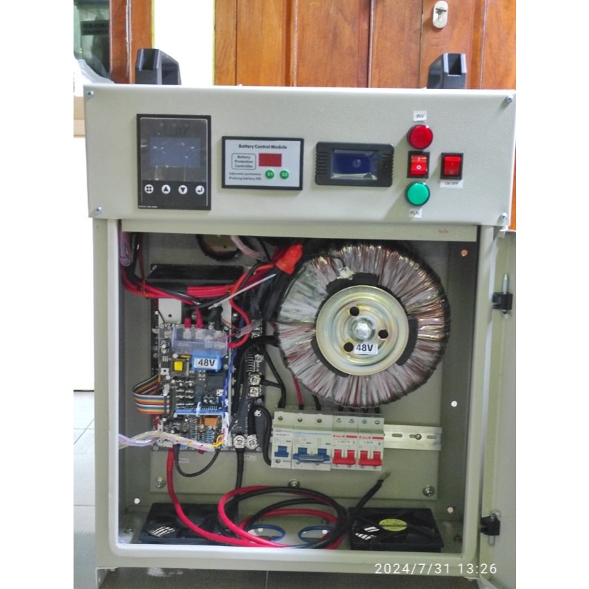 Jual Box panel inverter 2000w lengkap trafo 2000 W pure sine wave ...