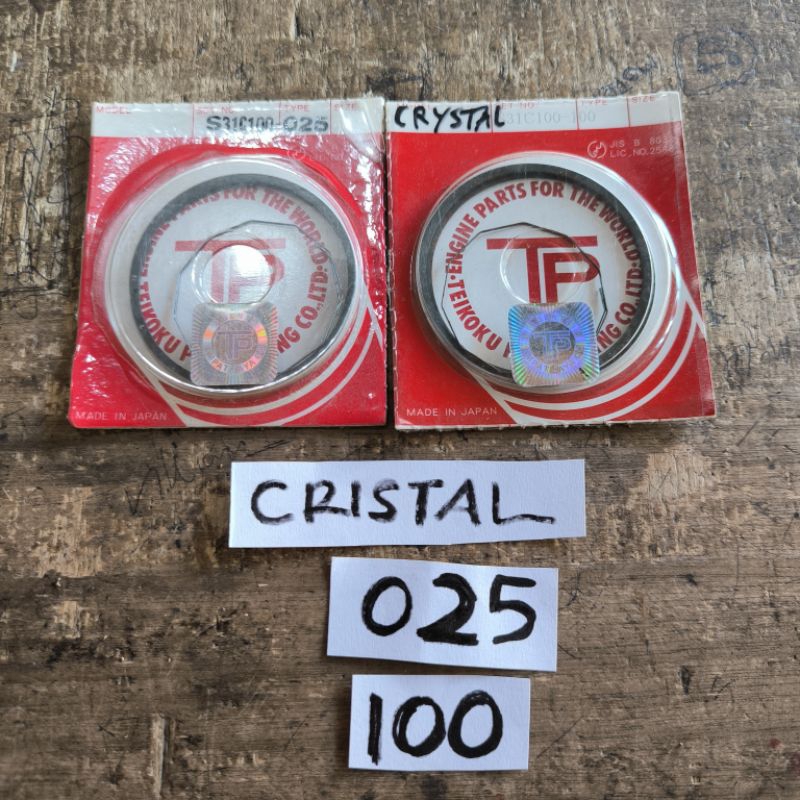 Jual Ring Piston Suzuki RC110 Crystal Tornado GS 25 100 Original TP ...