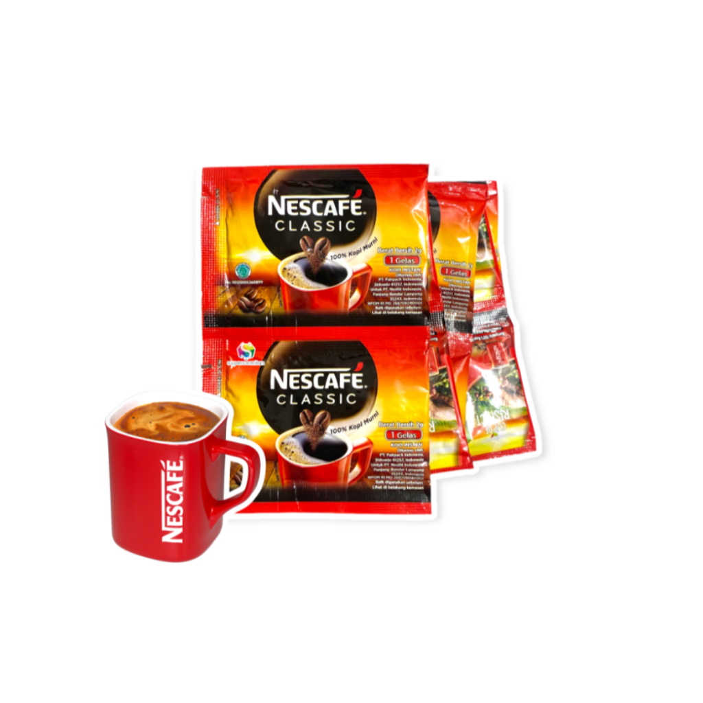 Jual Kopi Nescafe Classic 2gr Caffee Renteng 10 5 1 pcs Saset Renceng ...