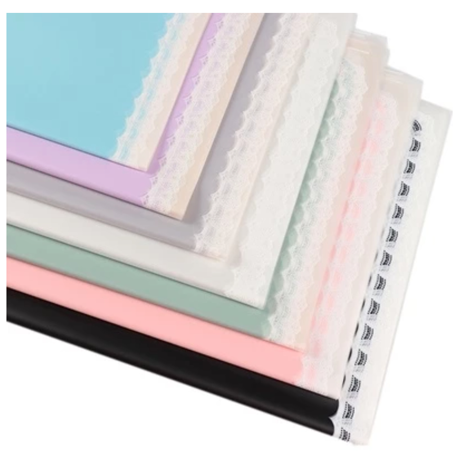 Jual [5 LEMBAR] Kertas Buket Bunga Motif Renda Flower Wrapping Paper ...