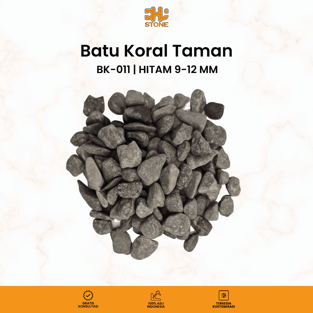 Jual Batu Koral Taman | Batu Alam Taman | Batu Hias Taman BK-011 1kg | Shopee Indonesia