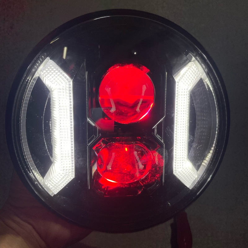 Jual Lampu Utama CR7 Cahaya Biled Flat TRANSFORMERS Bulat 7 Inch CR7 ...