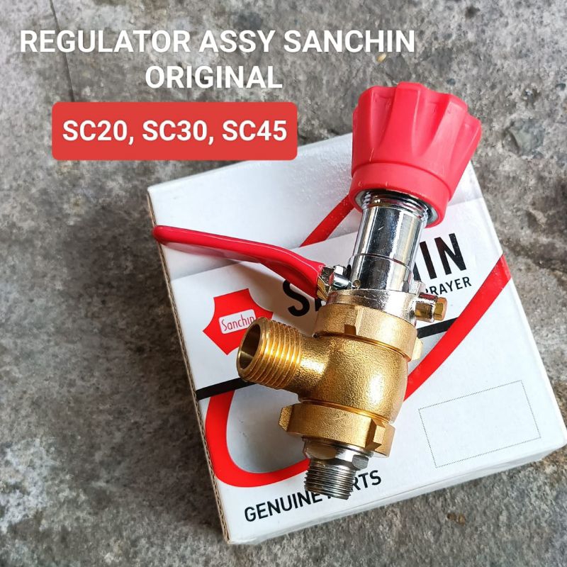 Jual Regulator assy pompa stim SANCHIN SC/SCN 20 30 45 fullset kran ...