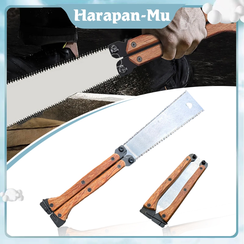Jual Gergaji Kayu Lipat Tepi Ganda Gergaji Tarik Gergaji Lipat Portable ...