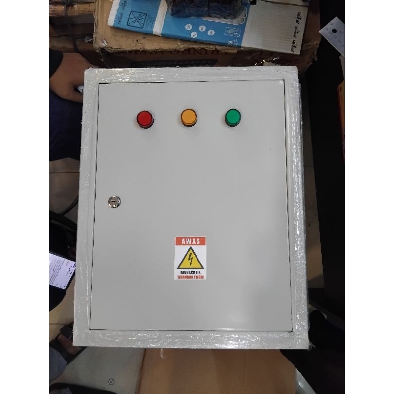 Jual BOX PANEL INDOOR 40x50x18 + Pilot Lamp R S T ( merah kuning hijau ...