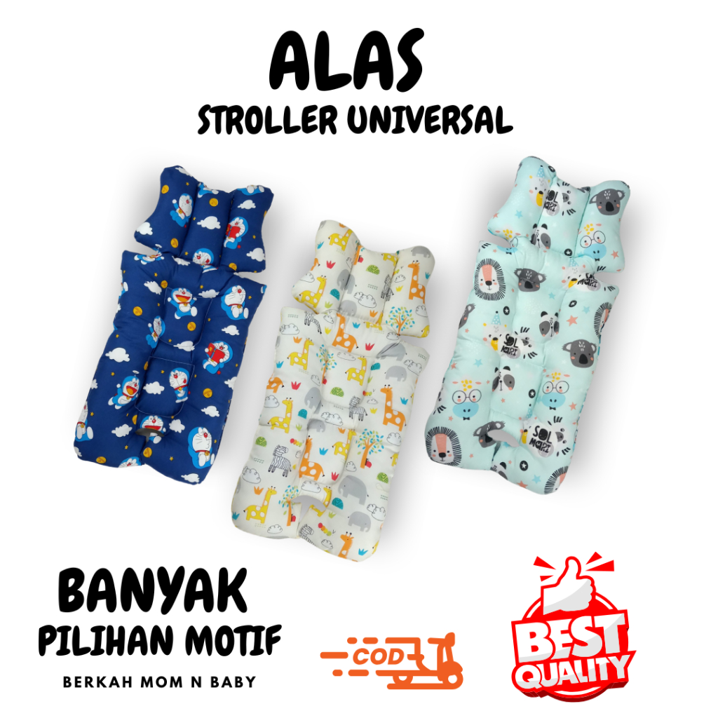 Jual Alas Stroller Bayi Universal Motif lucu - Matras Stroller Bayi ...