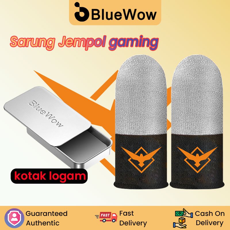 Jual BlueWow Sarung Game Jempol Jari Gaming Anti Keringat Finger Sensitif Premium | Shopee Indonesia