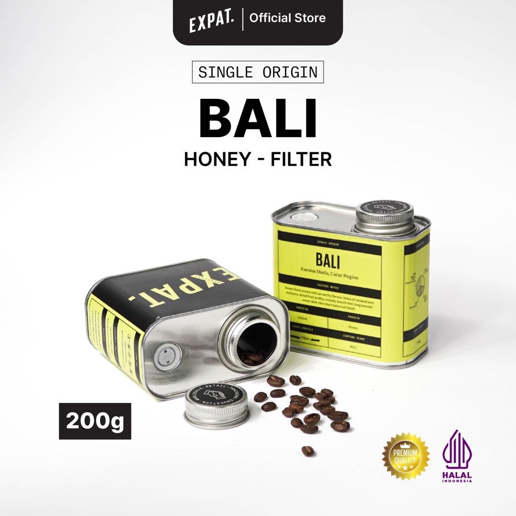 Jual Expat Roasters Specialty Coffee Kintamani Honey Filter Roast Biji ...