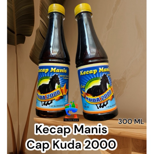 Jual KECAP MANIS CAP KUDA 2000 300 ML | Shopee Indonesia