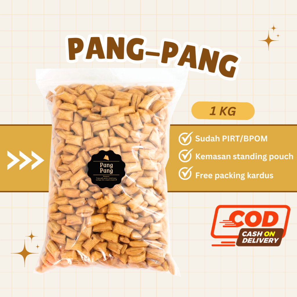 Jual [DELISH SNACKS] Pang-Pang (Grosir) 250gr 500gr 1 KG / Snack ...