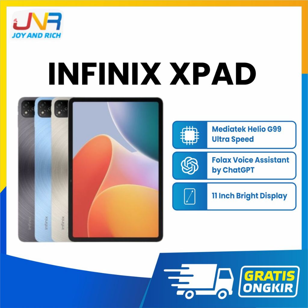 Jual Infinix XPad 4+256GB 4G Original Garansi Resmi | Shopee Indonesia